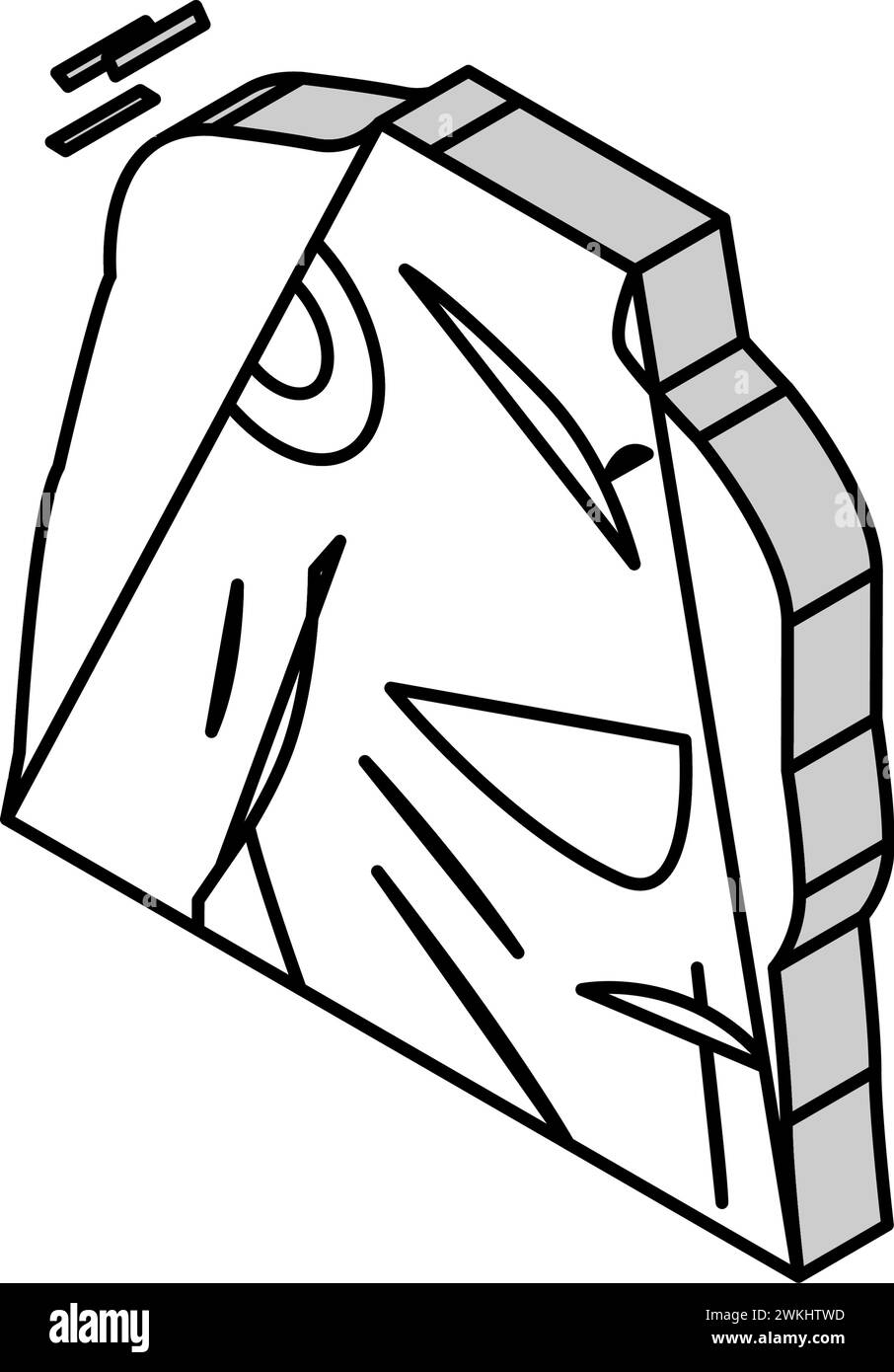 shoulder pain body ache isometric icon vector illustration Stock Vector ...