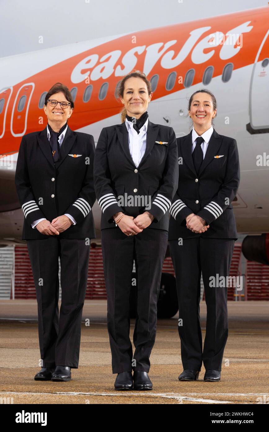 EDITORIAL USE ONLY (Left to right) Captains Maria Pernia-Digings, Kim ...