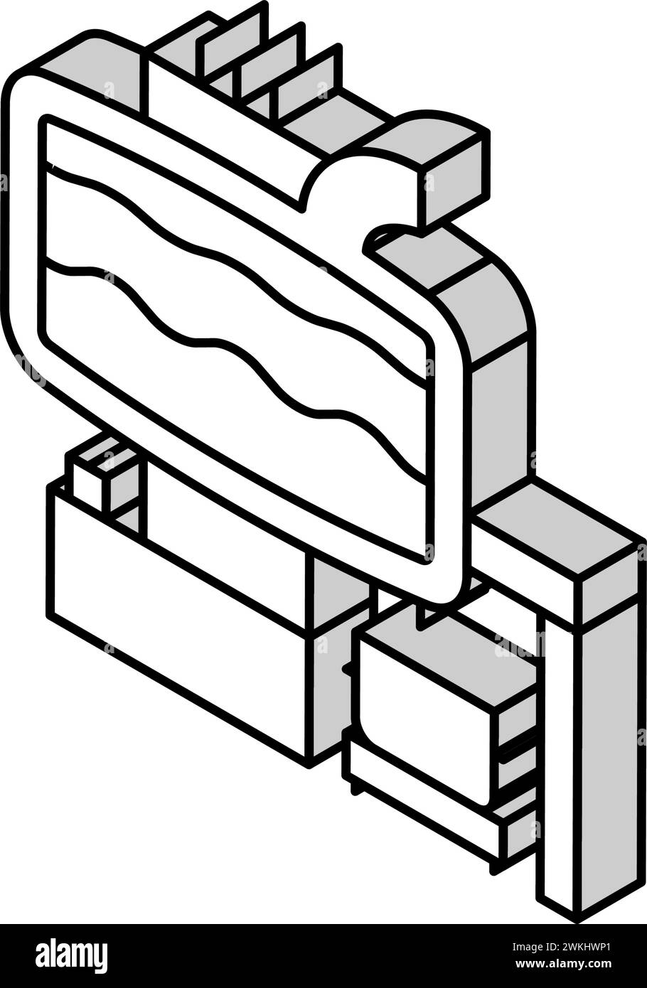 Electric arc furnace Stock Vector Images - Alamy