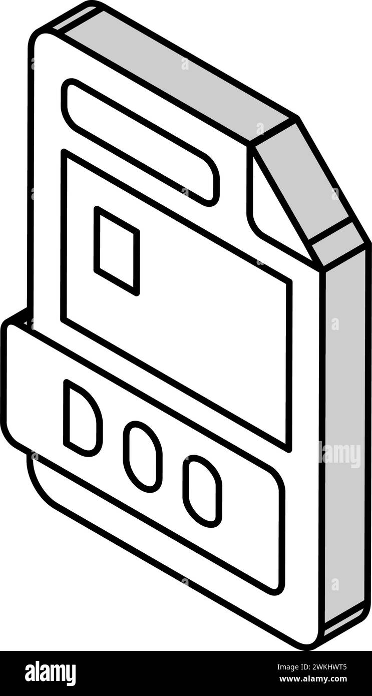 doc file format document isometric icon vector illustration Stock ... doc file format document isometric icon vector illustration Stock ...