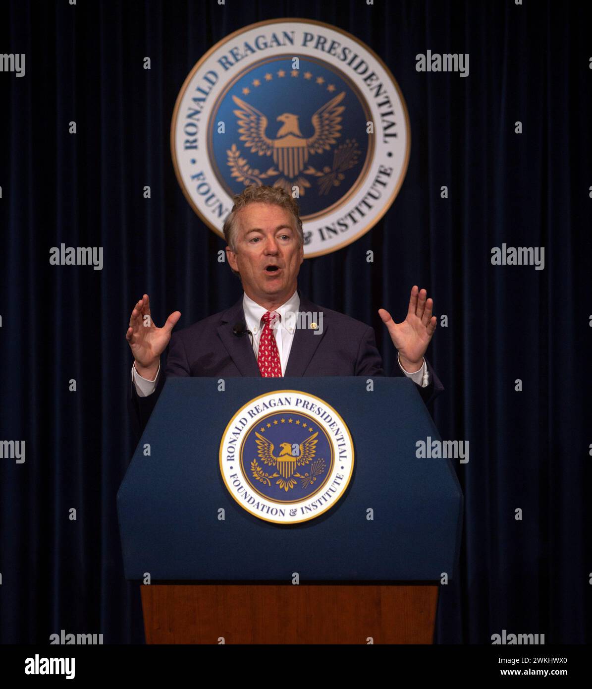 Simi Valley, California, USA. 20th Feb, 2024. Senator RAND PAUL (R-KY ...