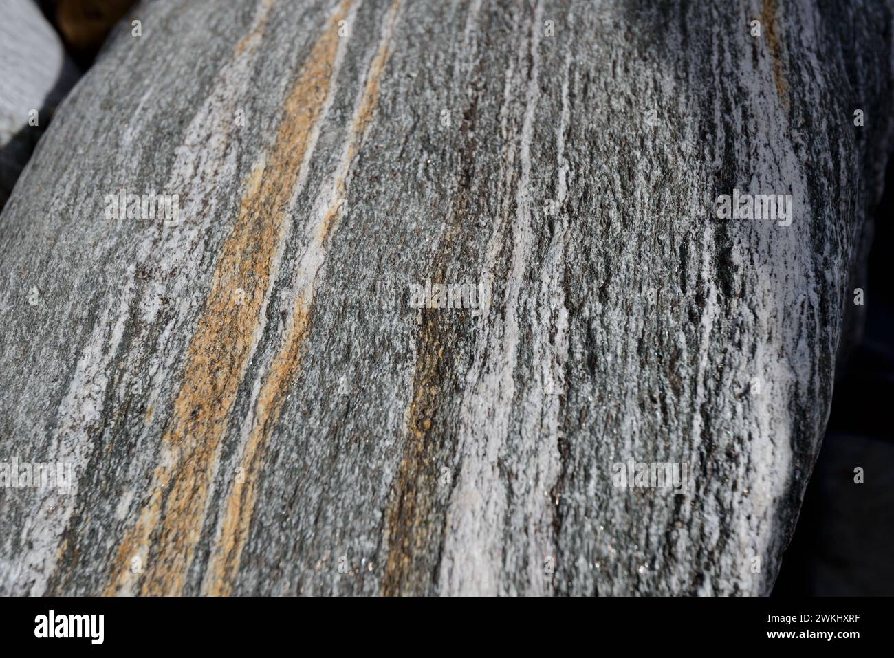 View of structures on a rock Stock Photo - Alamy