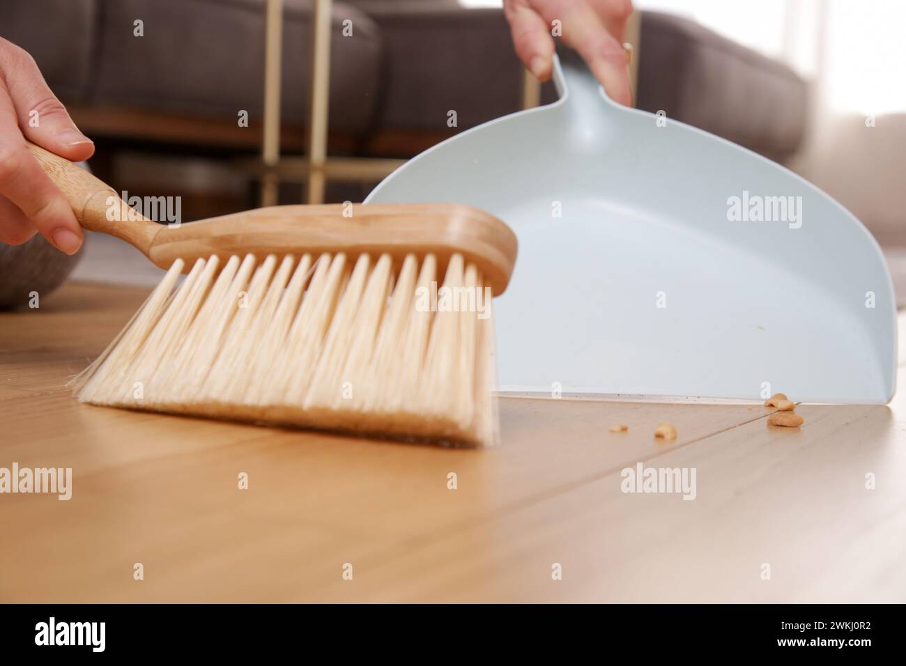 Hand broom hi-res stock photography and images - Alamy