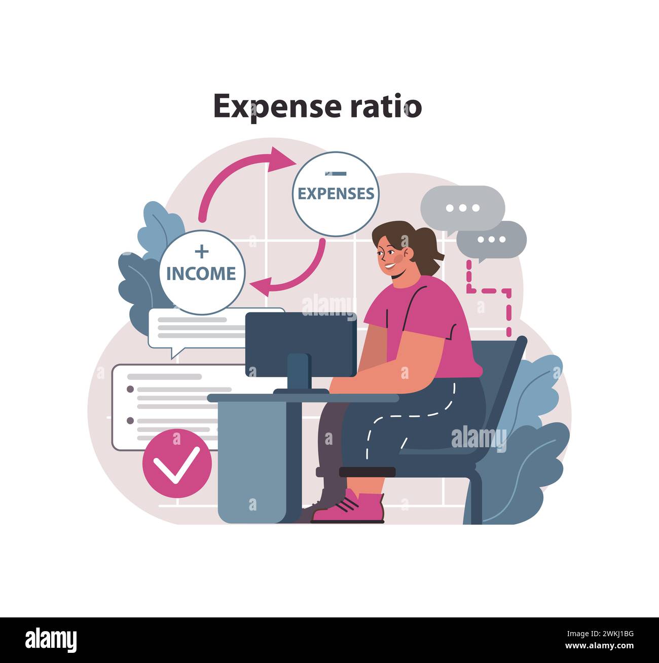 Financial independence, FIRE concept. Expense ratio. Money savings and ...