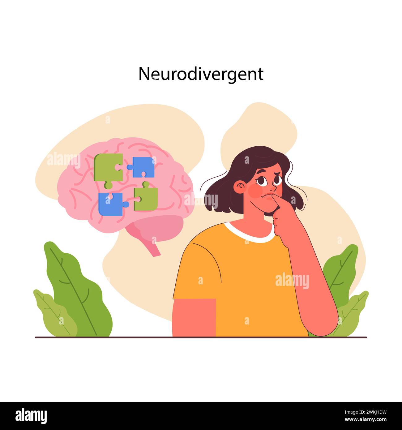 Neurodiversity. Cognitive development spectrum. Mental health awareness ...