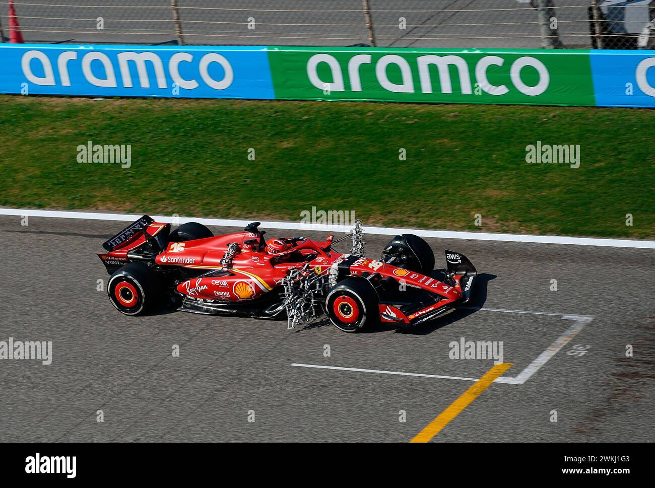 Sakhir, Bahrain. 21st Feb, 2024. February 21, 2024, Bahrain ...