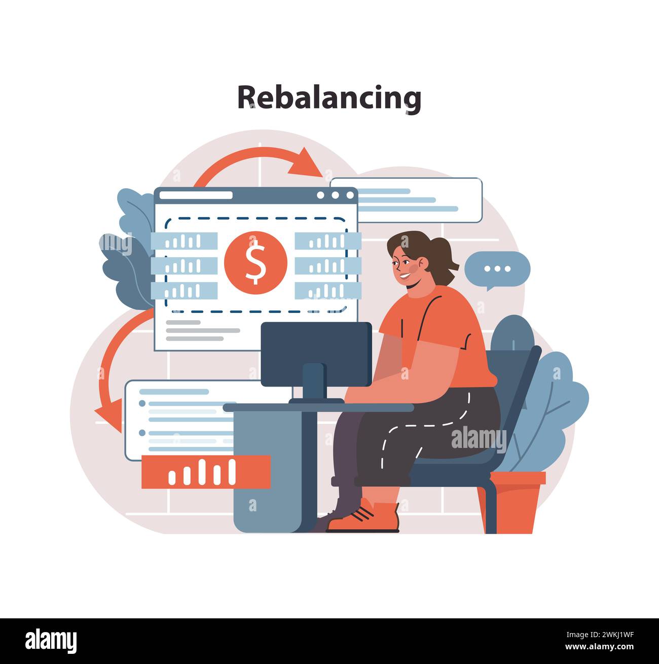 Asset allocations Stock Vector Images - Alamy