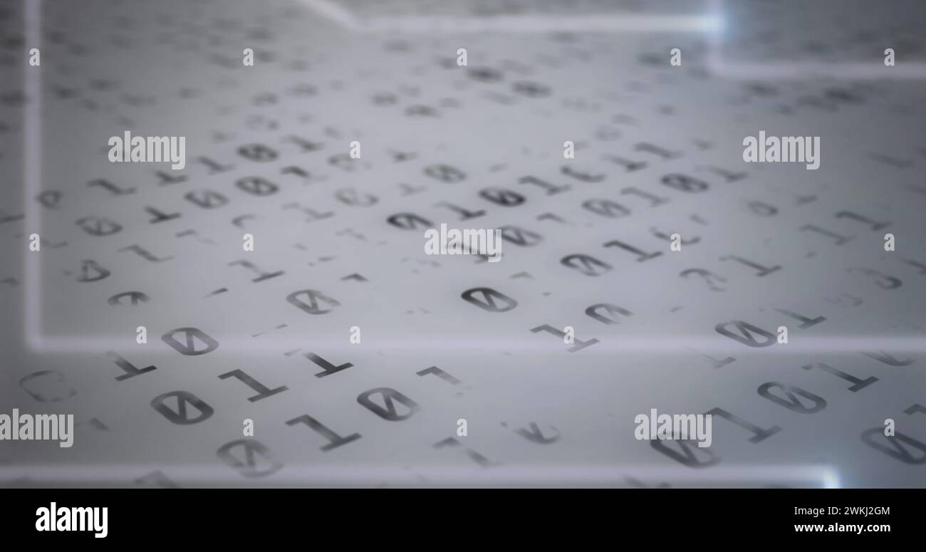 White interface lines hi-res stock photography and images - Alamy