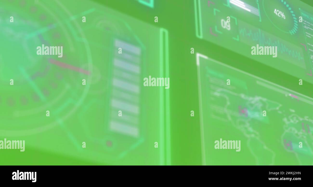 Data processing interface hi-res stock photography and images - Alamy