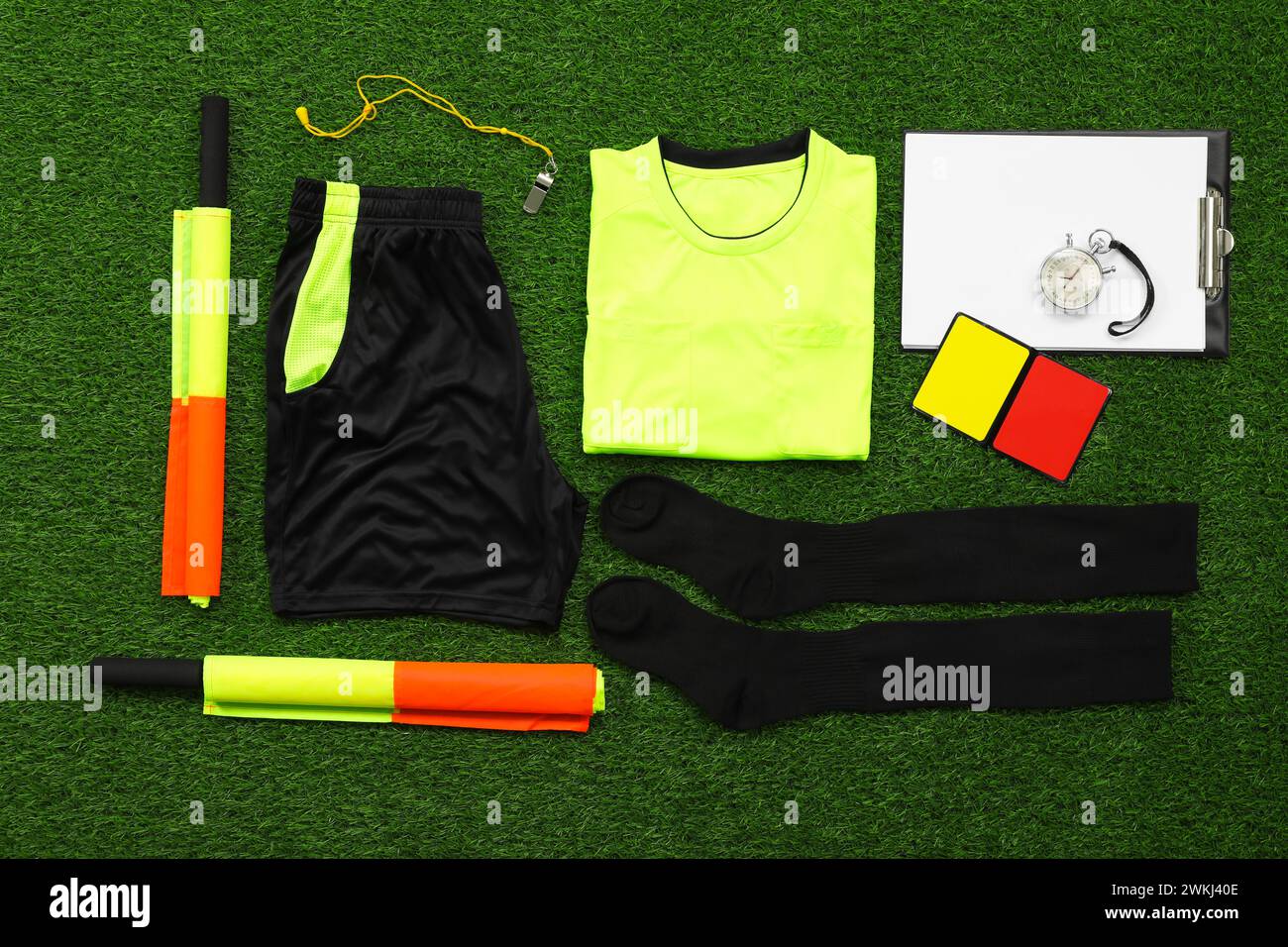 Uniform other referee equipment hi-res stock photography and images - Alamy