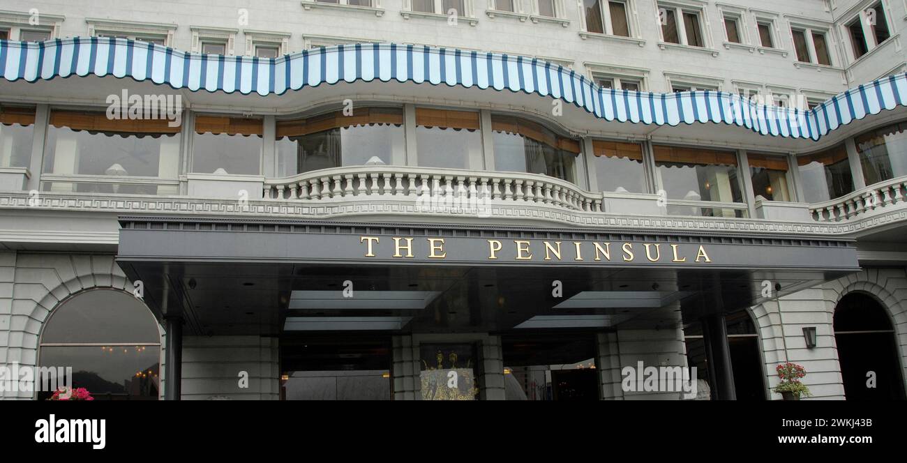 Peninsula hotel, Kowloon, Hong Kong, China Stock Photo - Alamy