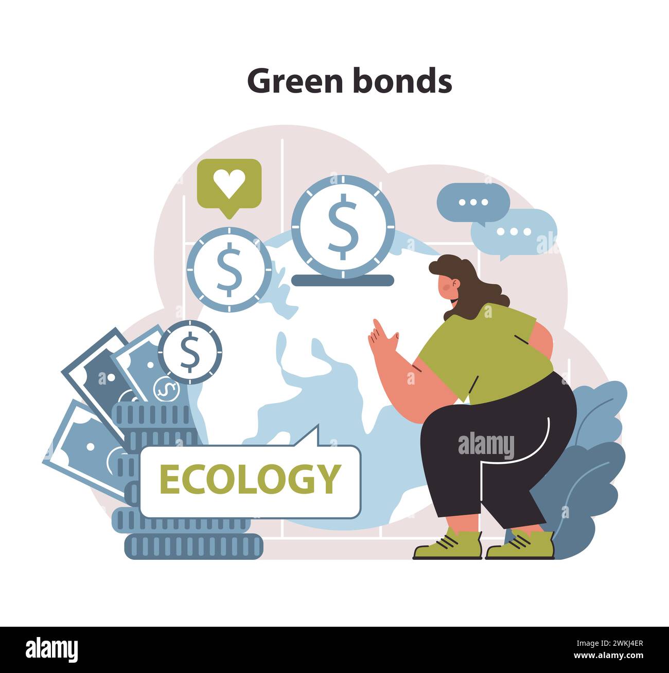 Funding climate change Stock Vector Images - Alamy