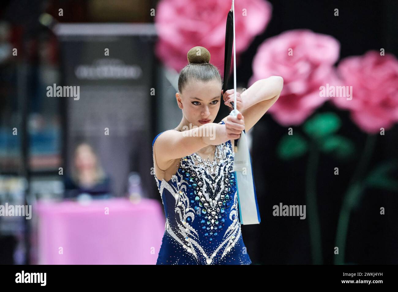 Chieti, Italy. 17 Feb, 2024. Alessandra Rondelli of the Forza e ...