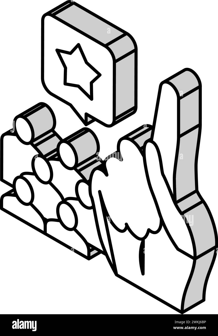 engage appropriate workplace conversations isometric icon vector ...