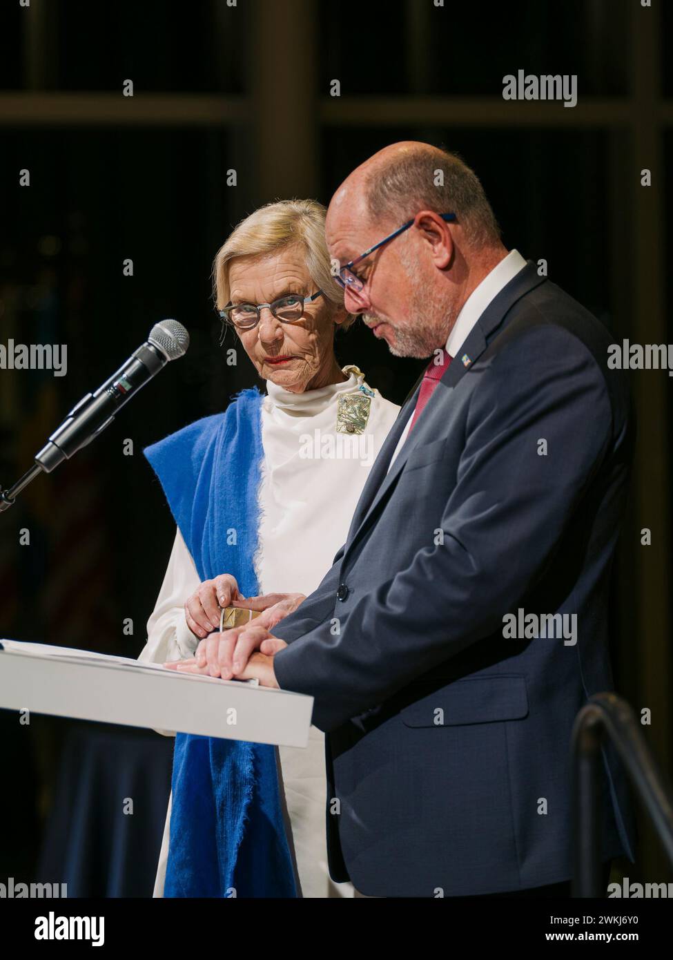 San Francisco, USA. 20th Feb, 2024. Urban Ahlin, Ambassador of Sweden ...