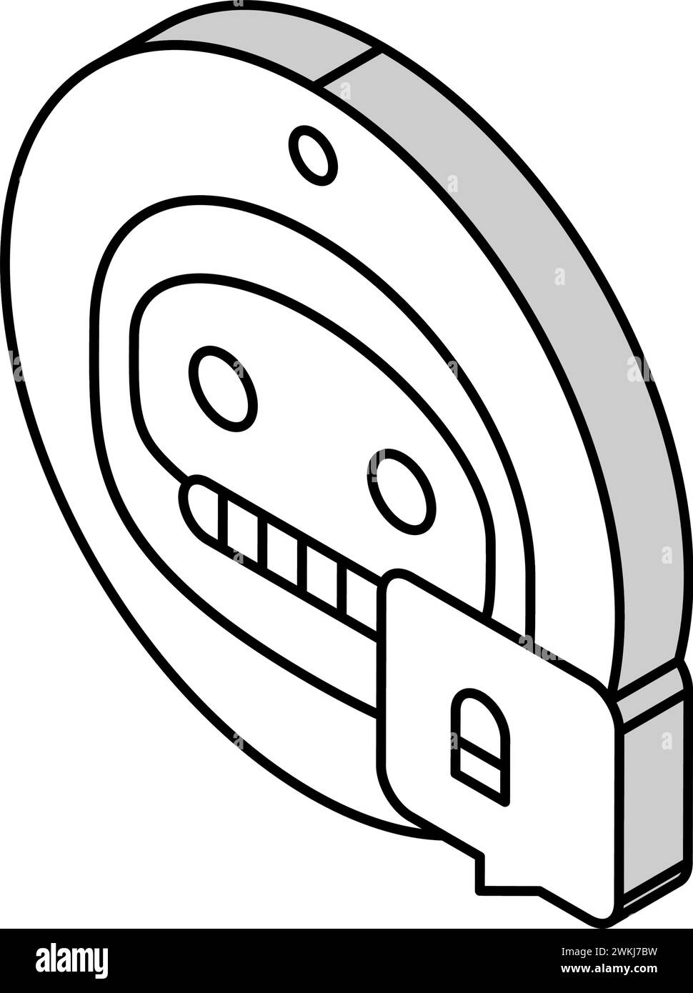 ai chat bot isometric icon vector illustration Stock Vector Image & Art ...