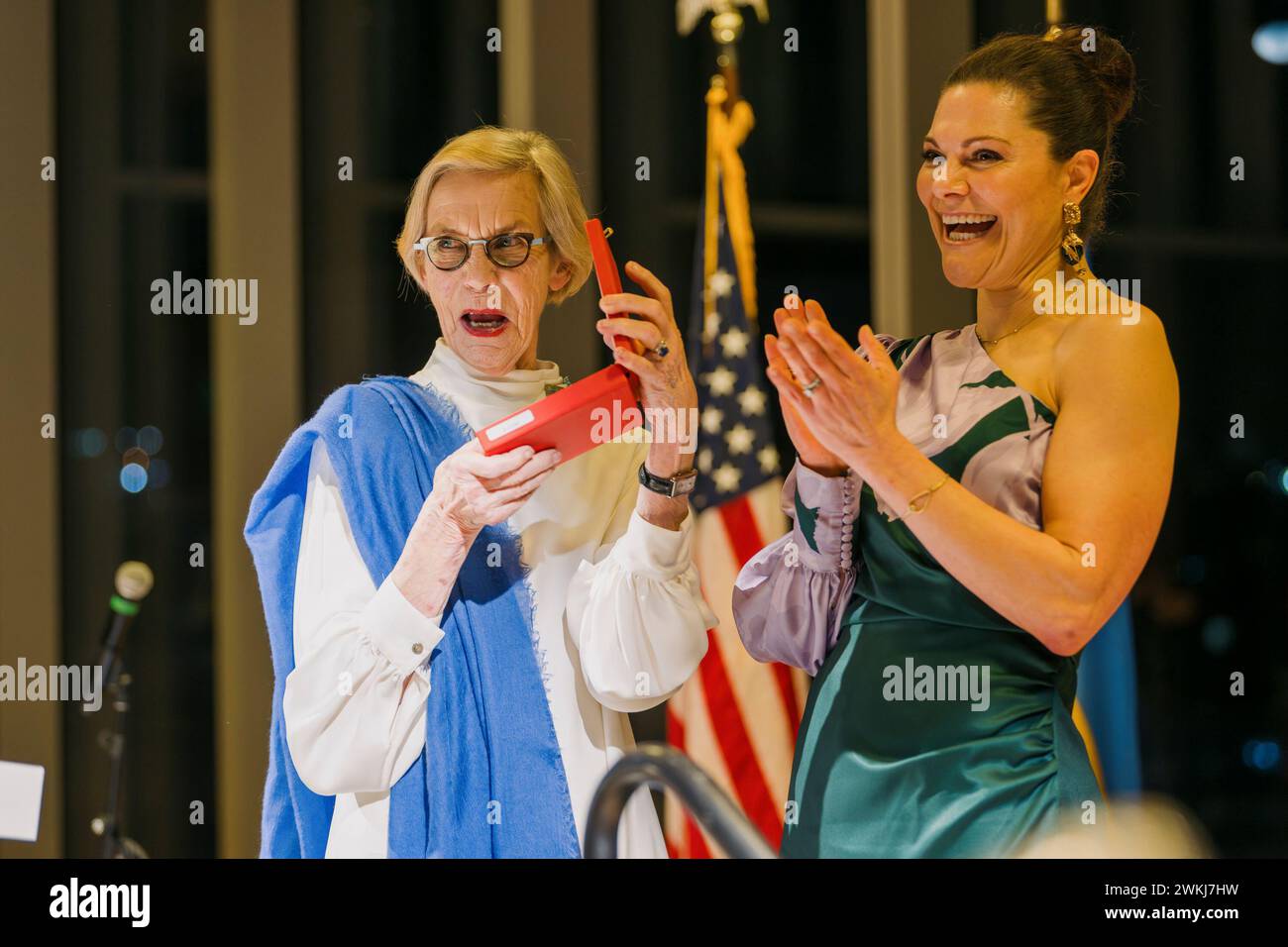 San Francisco, USA. 20th Feb, 2024. Royal Highness, the Crown Princess ...