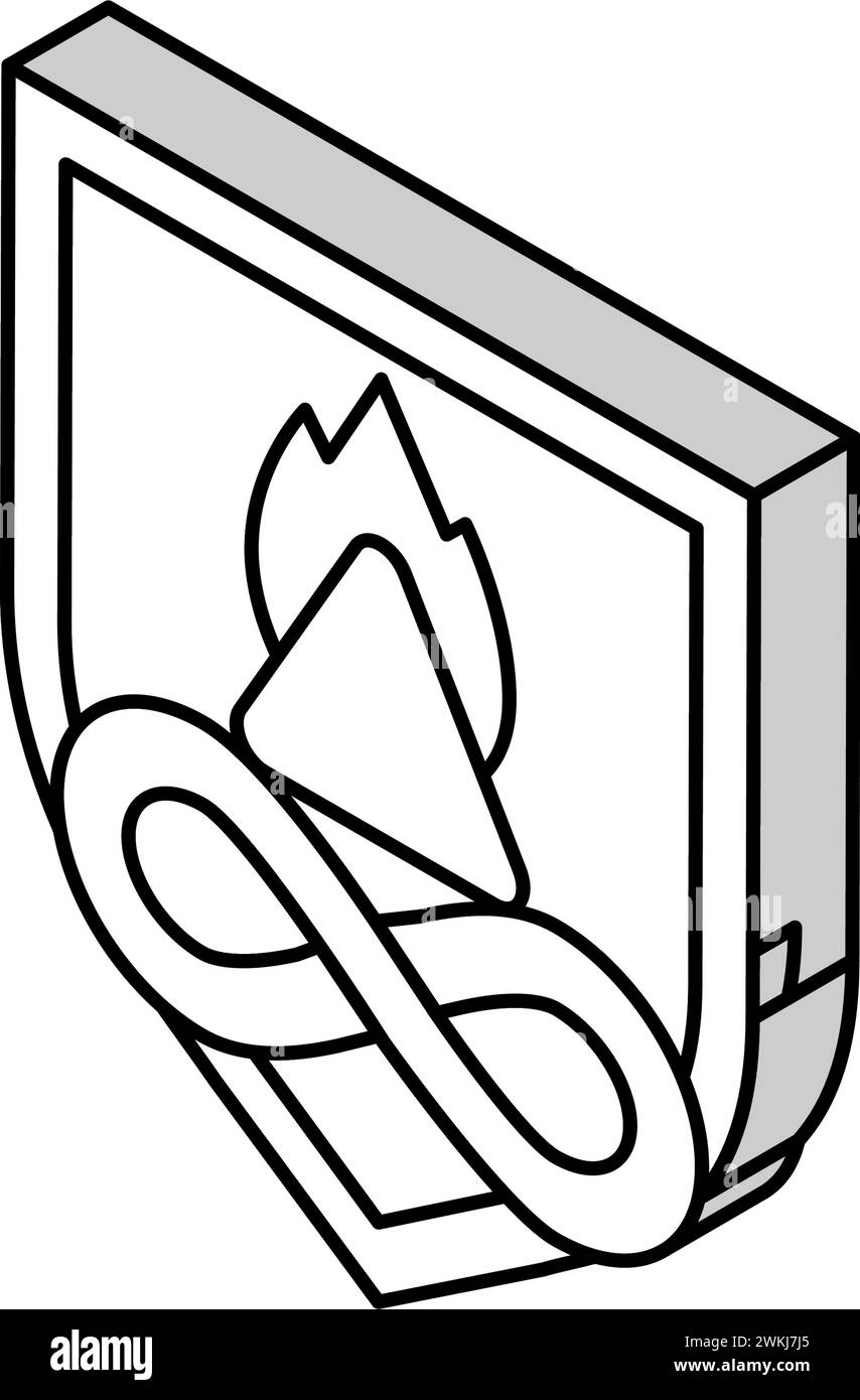 recovery crisis management isometric icon vector illustration Stock ...