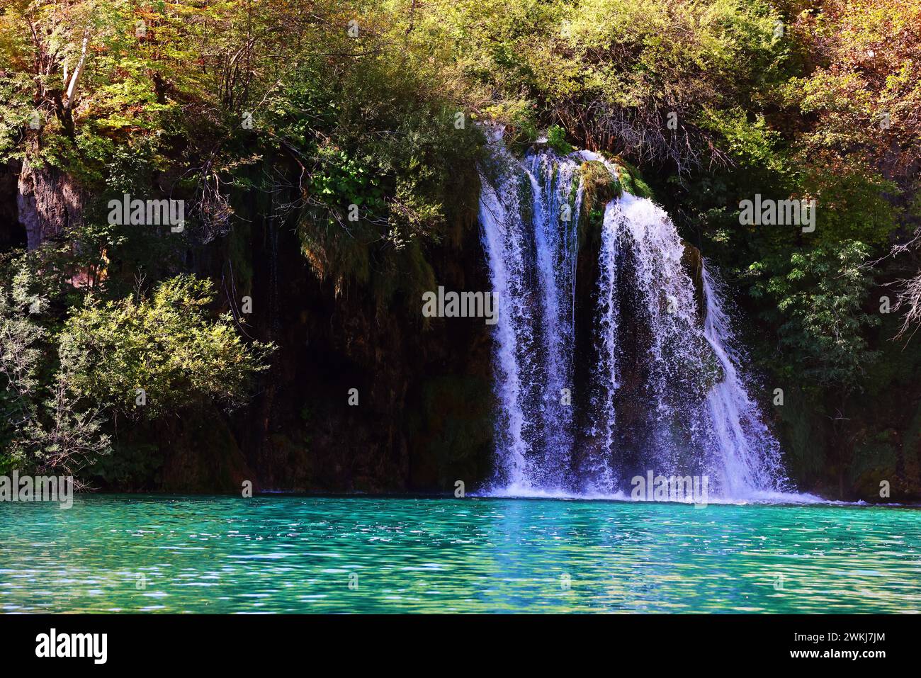 Plitvicer Seen, Wasserfall, Plitvice, Kroatien, Plitvice Nationalpark, Plitvice Lake ...