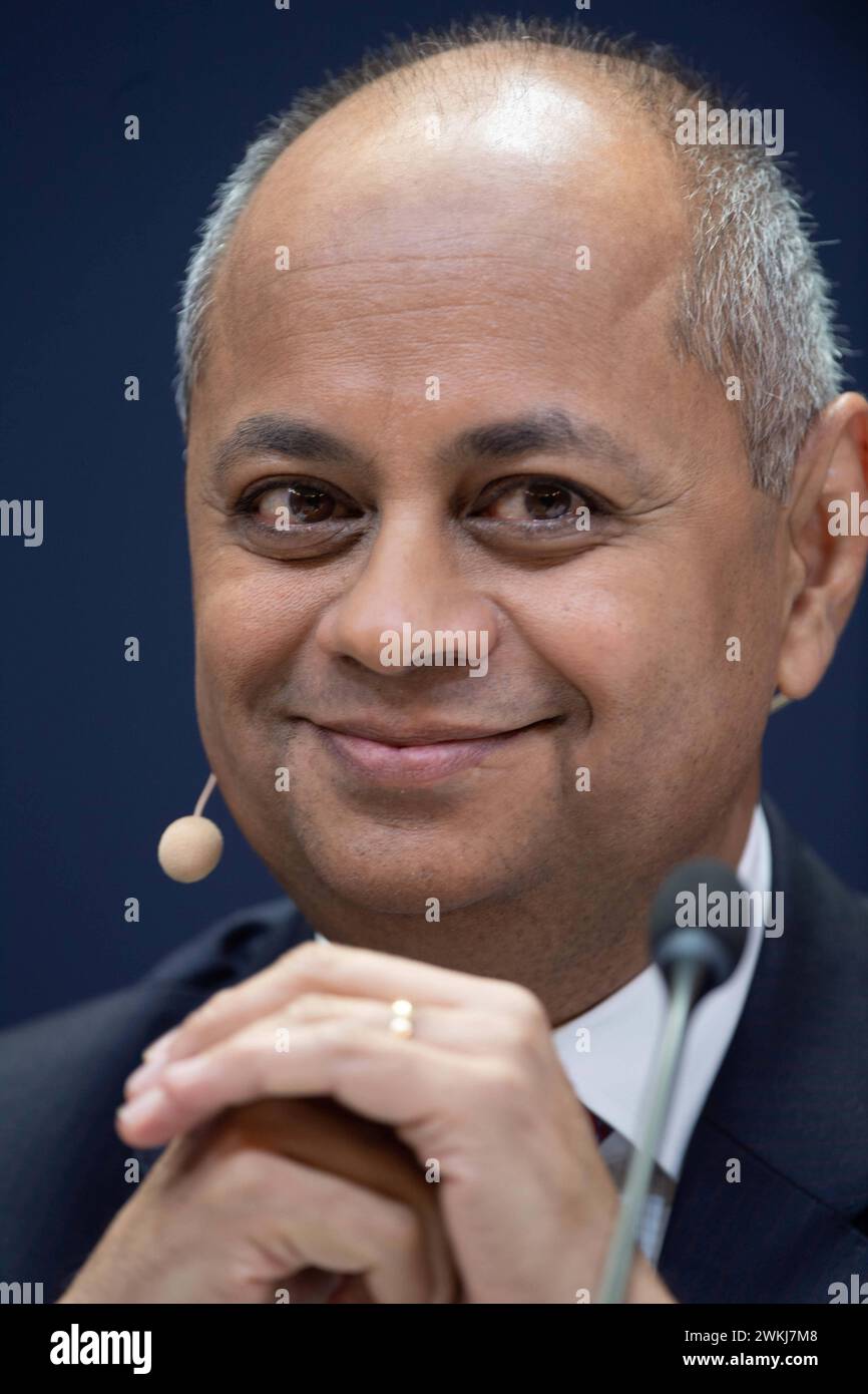 Michael SEN, Vorstandsvorsitzender, CEO, Bilanzpressekonferenz der ...