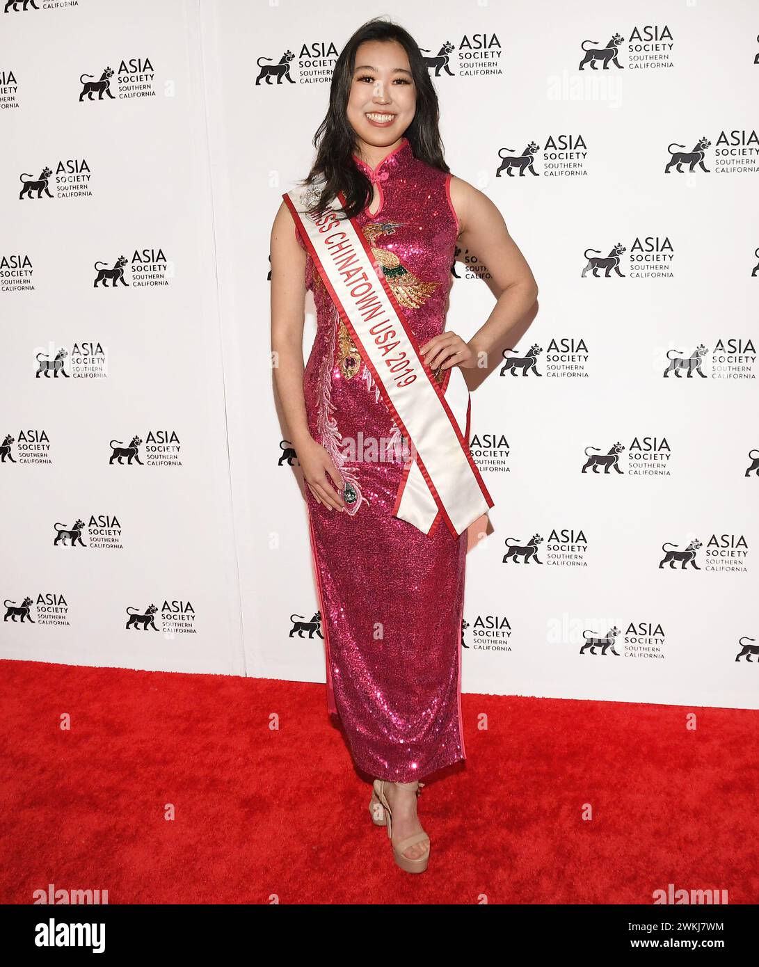 Los Angeles, USA. 20th Feb, 2024. Katherine Wu arrives at the 14th ...