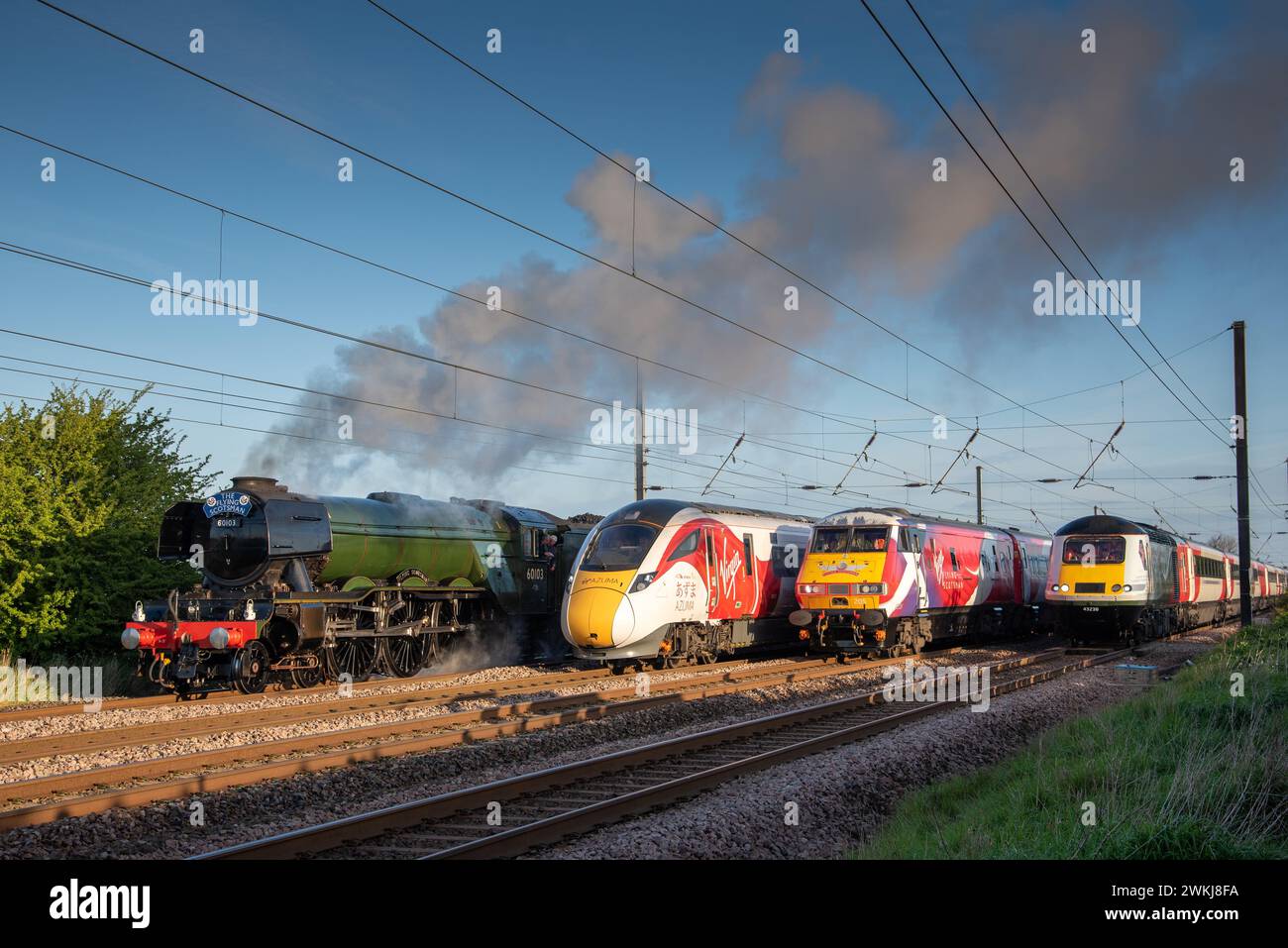 4 Trains, a one off never to be repeated event where 4 famous trains ...