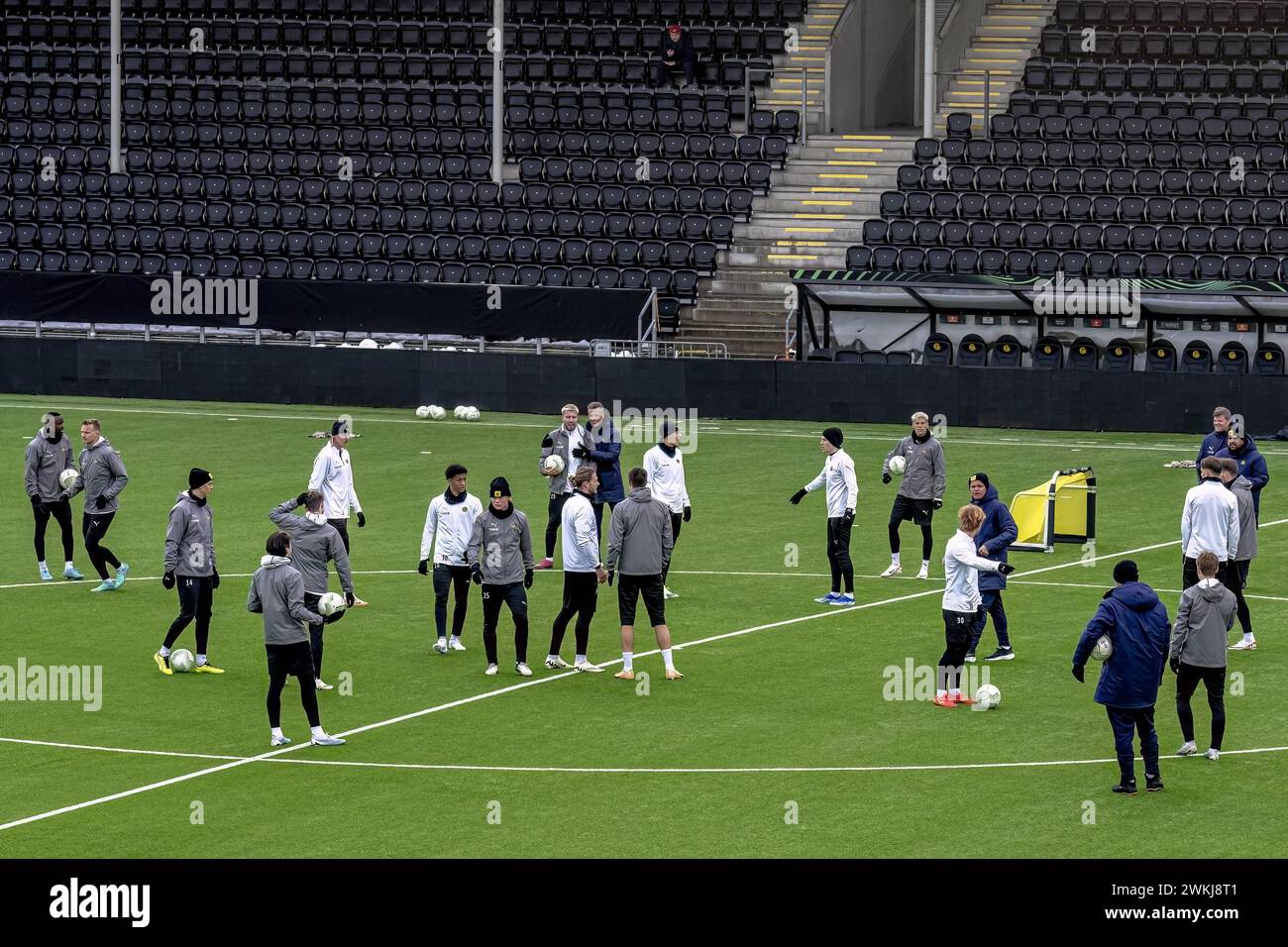 BODO, Norway. 21st Feb, 2024. football, Conference League Play-off 2nd ...