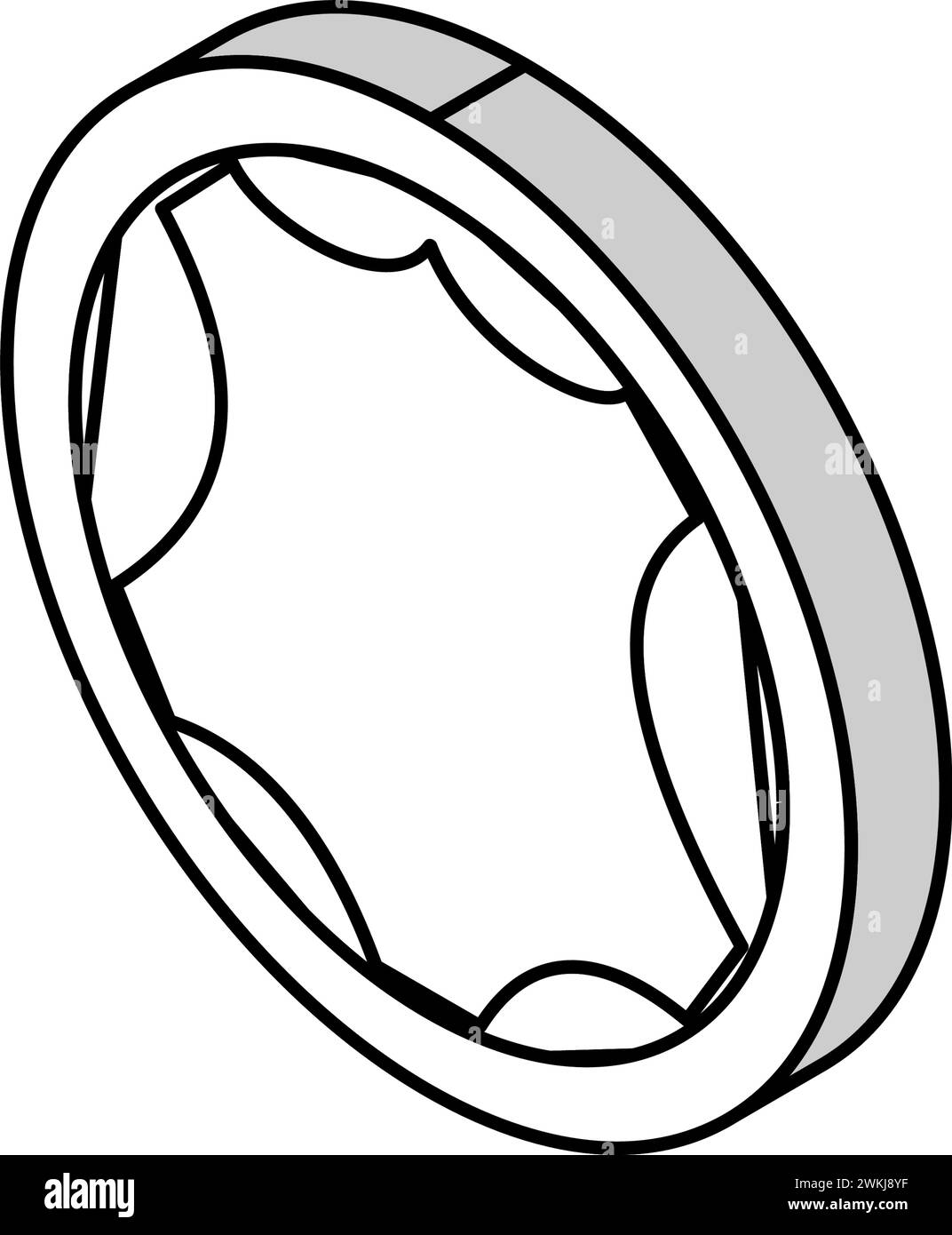 suede fabric textile isometric icon vector illustration Stock Vector ...