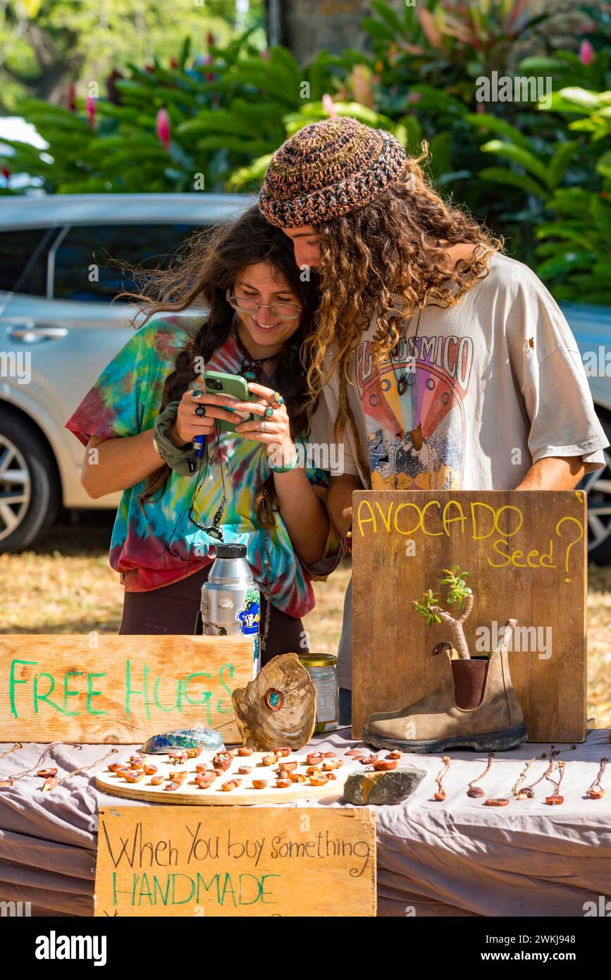 Modern day hippies hi-res stock photography and images - Alamy