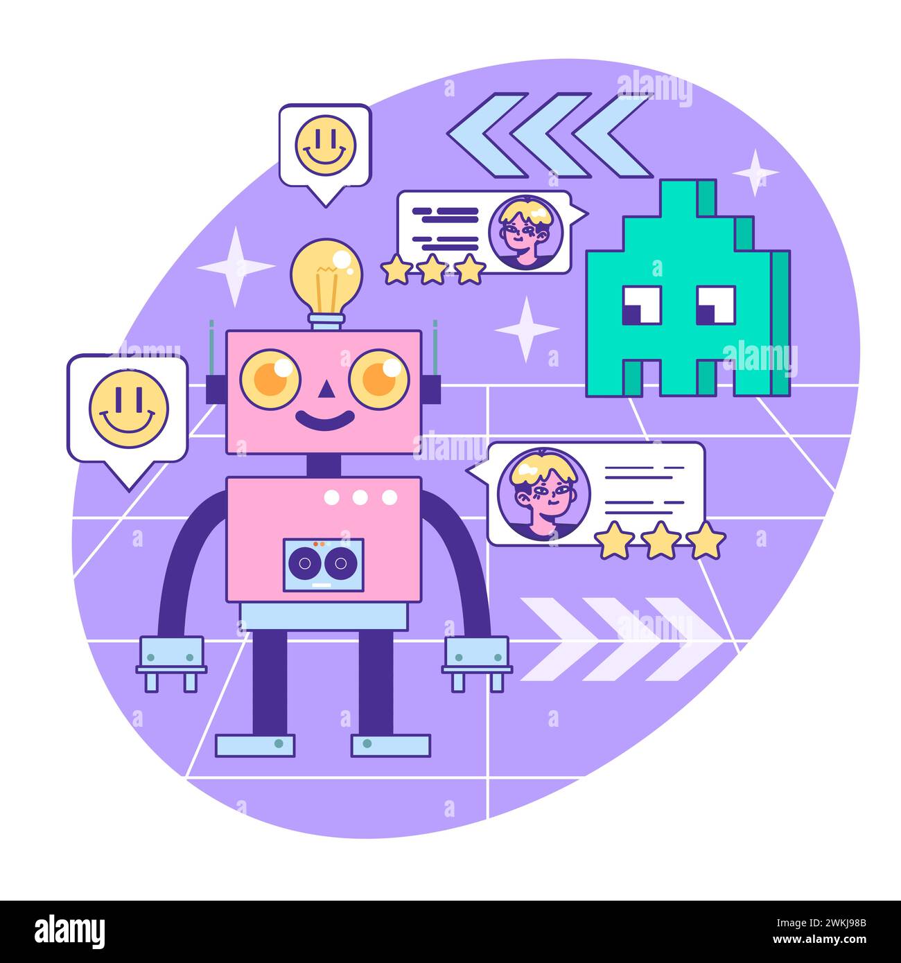 Metaverse. VR futuristic technology. Digital environment or online ...