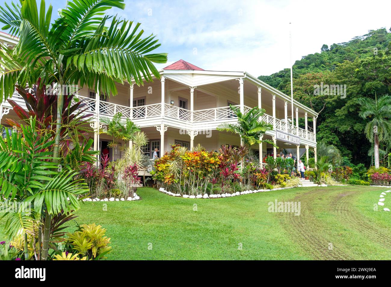 Villa vailima plantation home robert louis stevenson museum muse hi-res ...