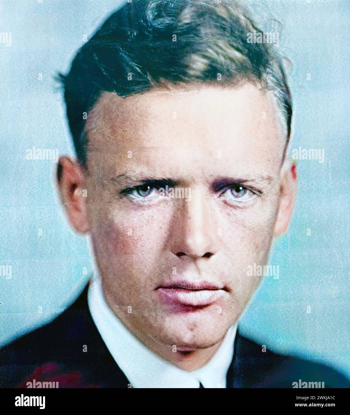 CHARLES LINDBERGH (1902-1974) American aviator about 1927 Stock Photo ...