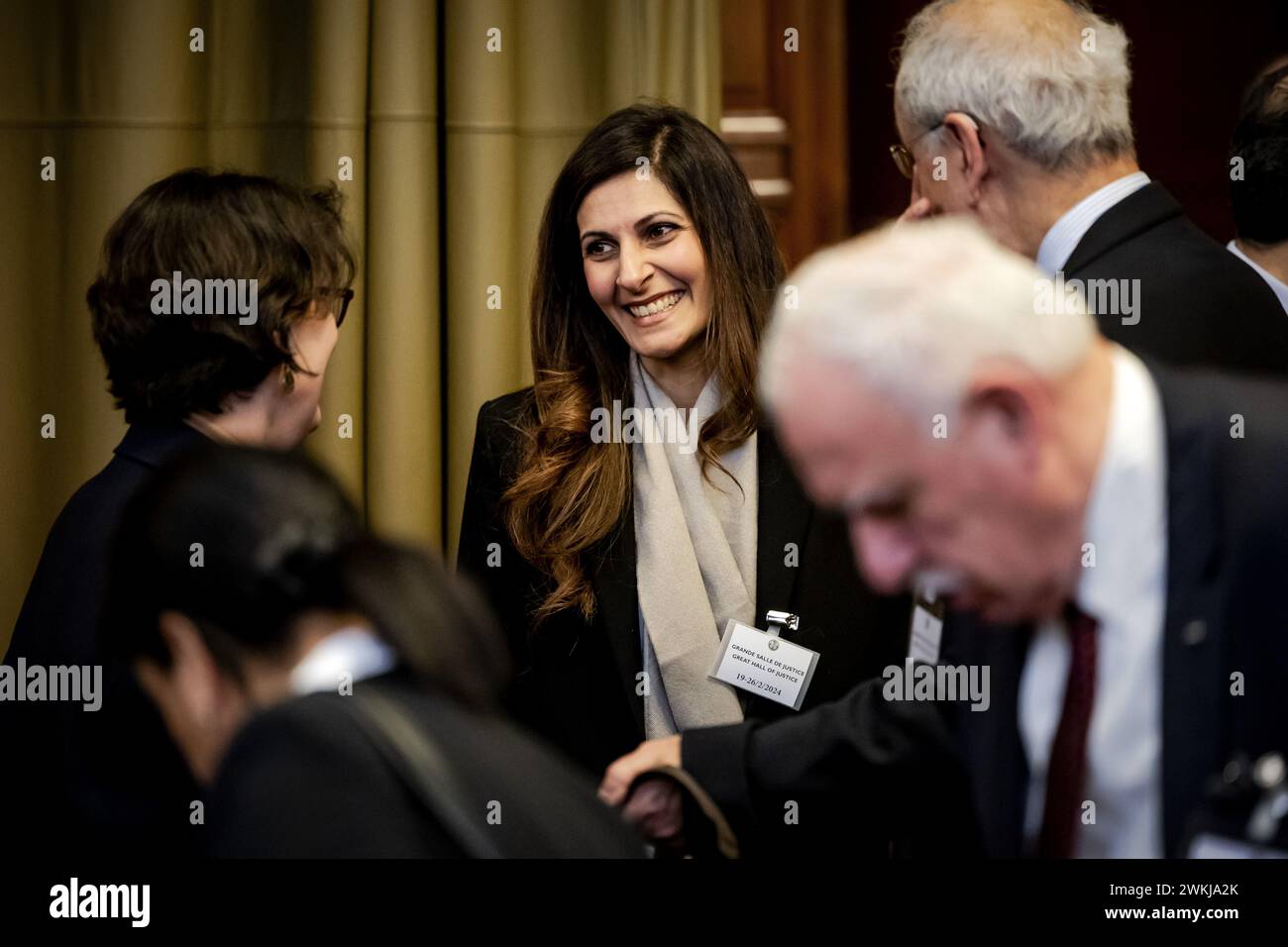 THE HAGUE - Jasmine Moussa, legal advisor to the Office of the Minister ...