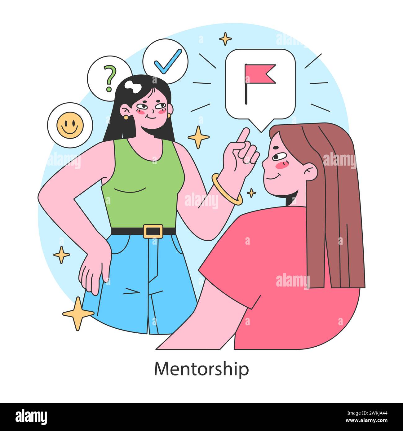 Mentorship. Guiding steps towards professional peaks with experienced ...