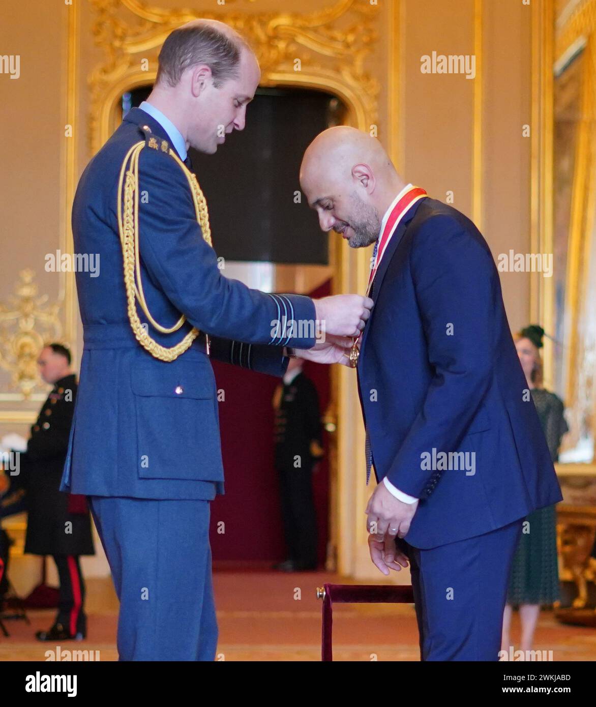 The Right Honourable Sir Sajid Javid is made a Knight Bachelor by the ...