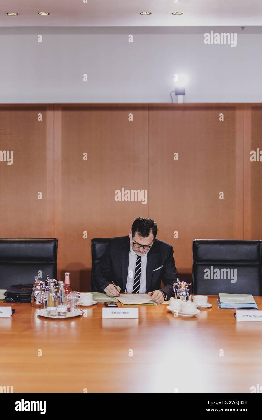 Wolfgang Schmidt SPD, Chef des Bundeskanzleramtes, aufgenommen im ...