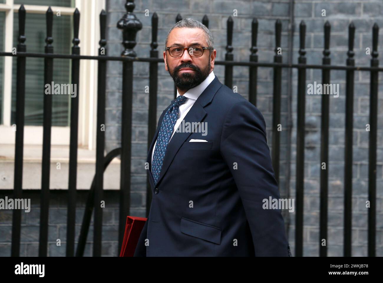 London, UK. 19th Feb, 2024. James Cleverly, Secretary of State for the ...