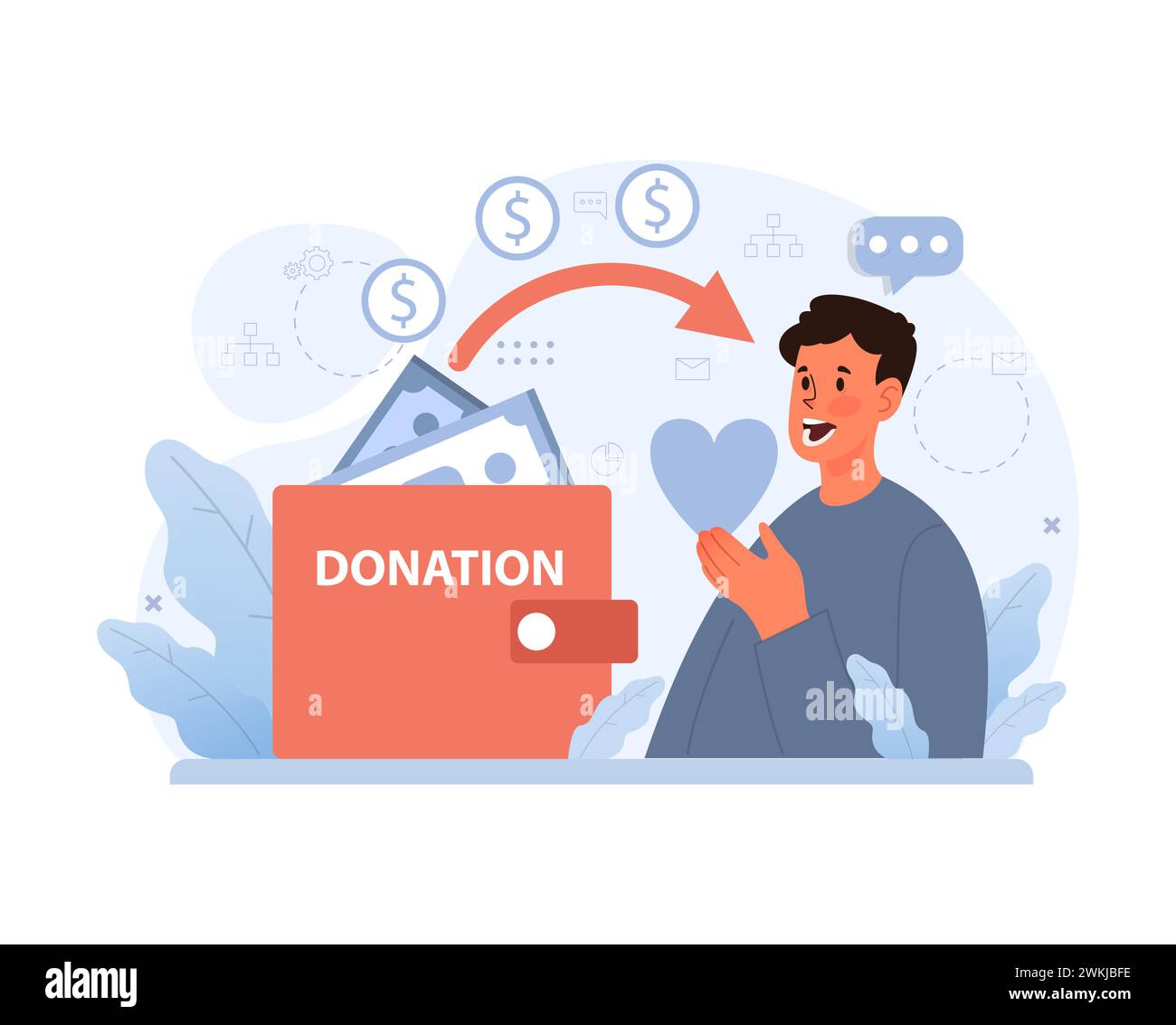 Charity and charitable foundation. Help for people in need. Humanitarian aid, donations ...