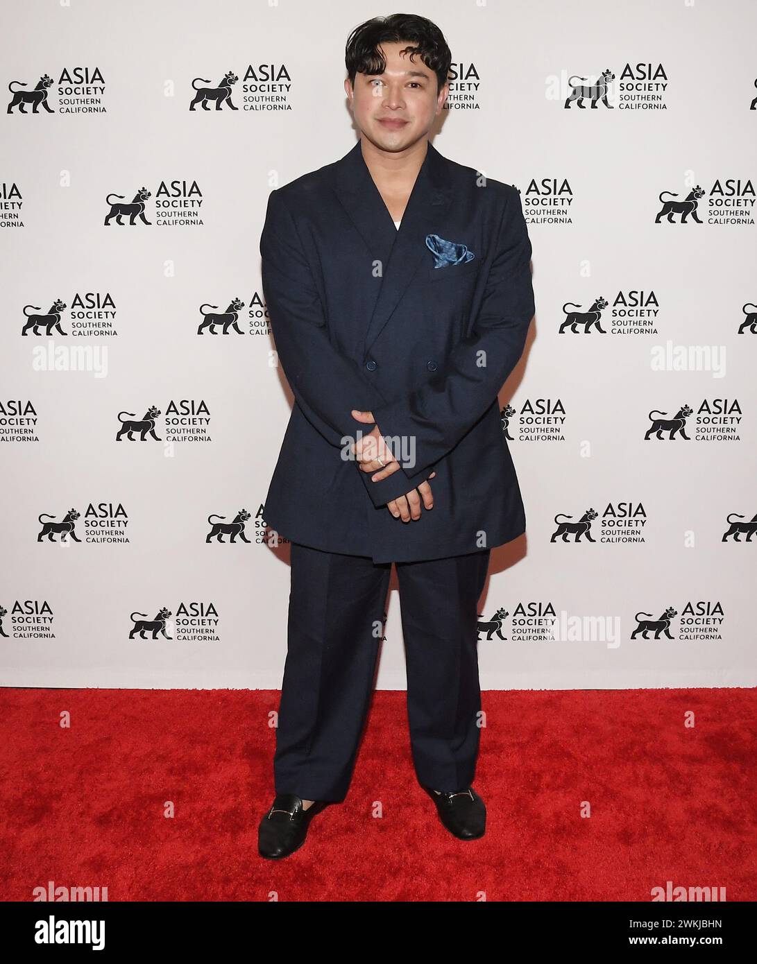 Los Angeles, USA. 20th Feb, 2024. Justyn Reyes arrives at the 14th Annual U.S-Asia Entertainment ...
