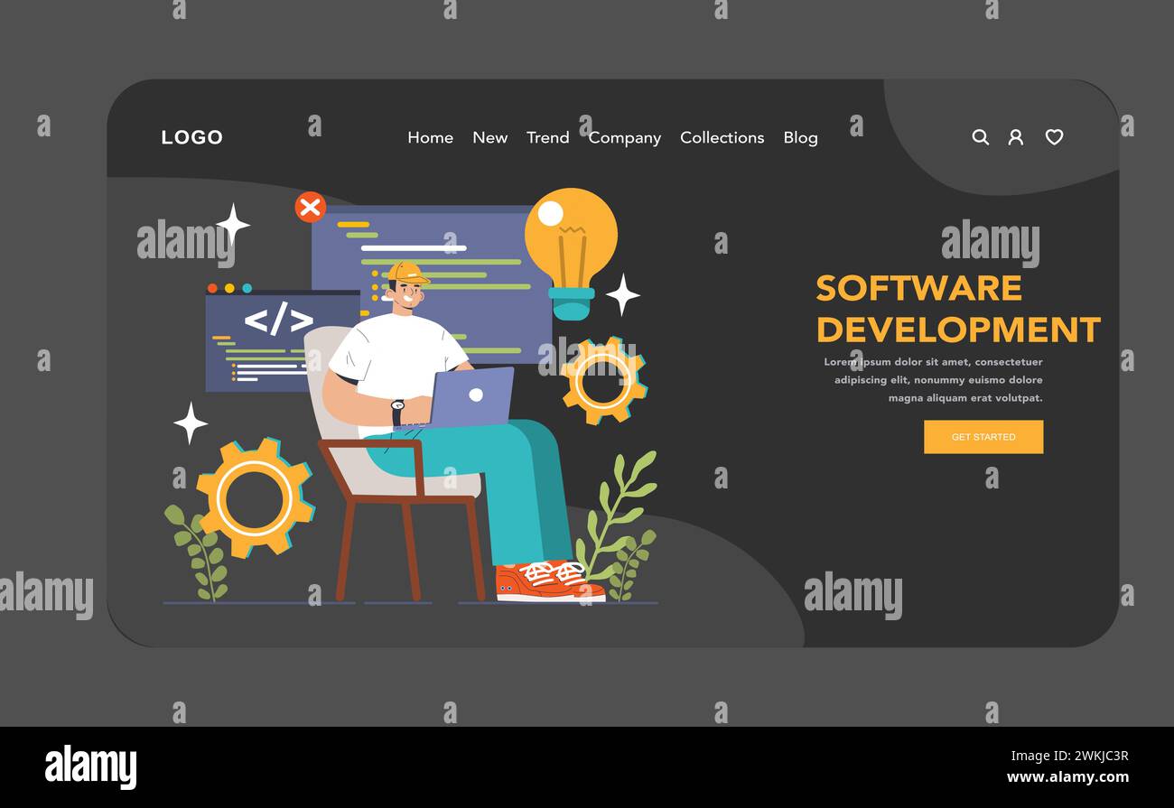 Front end engineering Stock Vector Images - Alamy