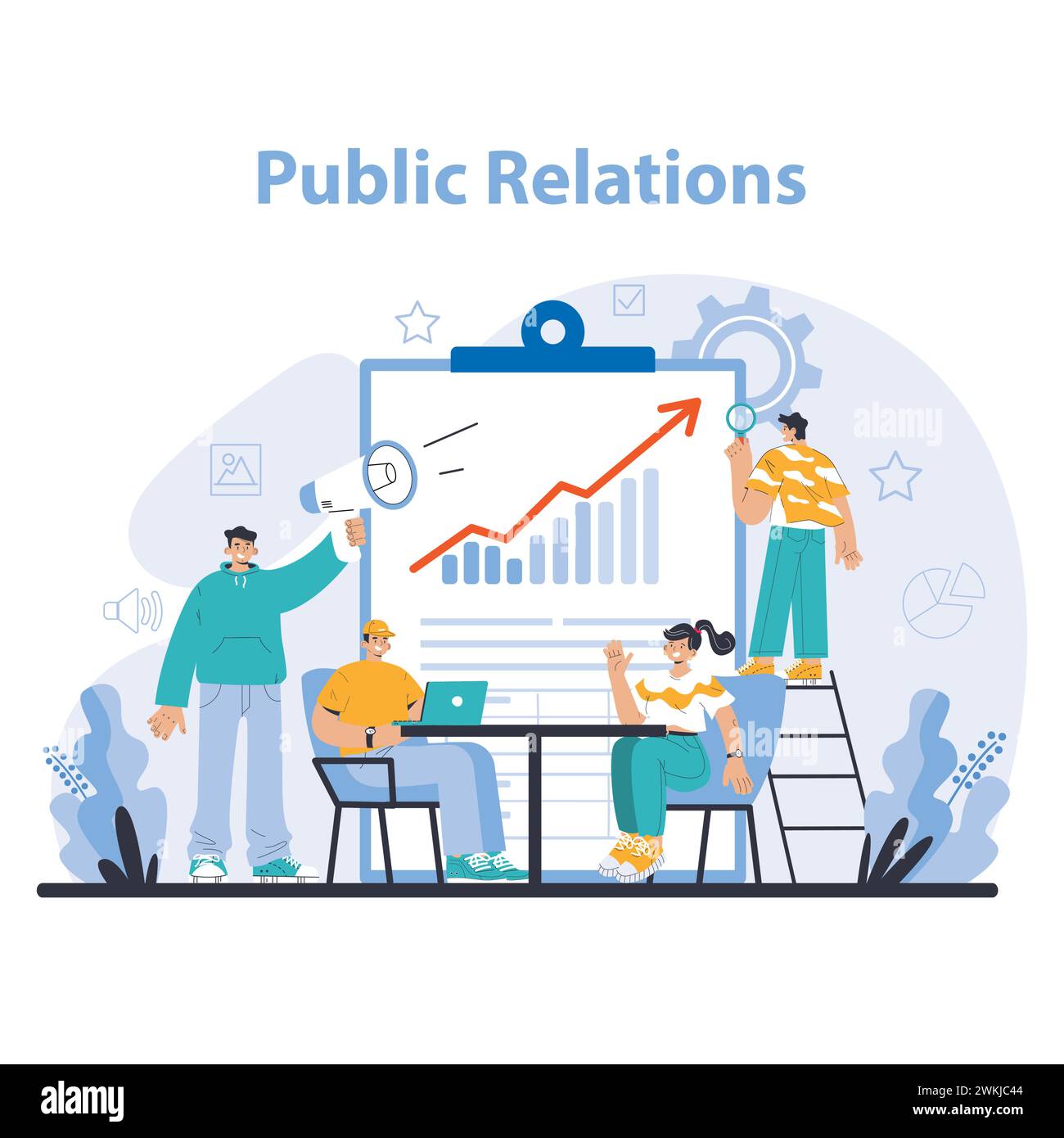 Reputation management. Building relationship with targeted audience ...