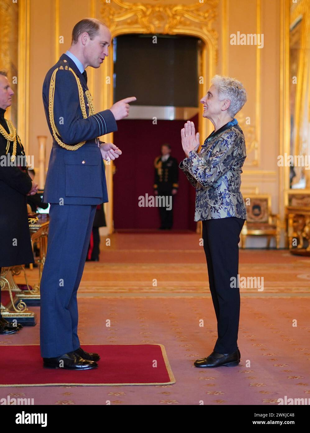 Elizabeth Gregory (Betsy Gregory), from London, is made an Officer of ...