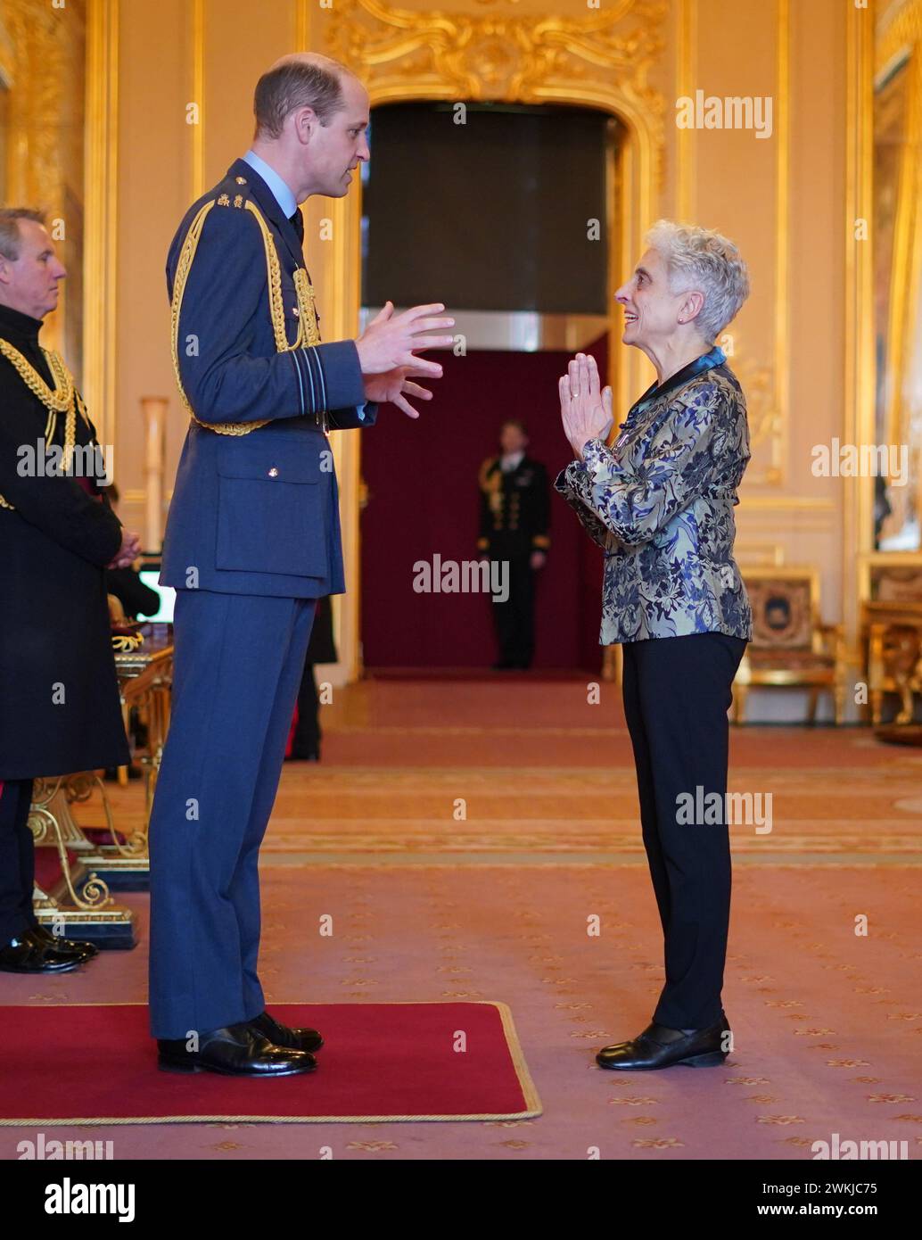 Elizabeth Gregory (Betsy Gregory), from London, is made an Officer of ...