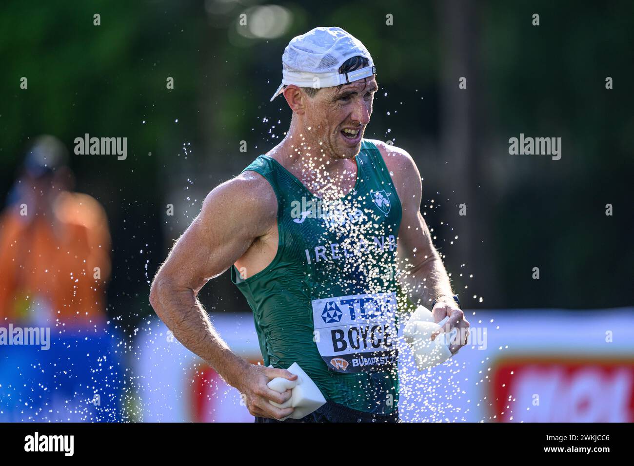 Brendan BOYCE participating in the 35 KILOMETRES RACE WALK at the World ...