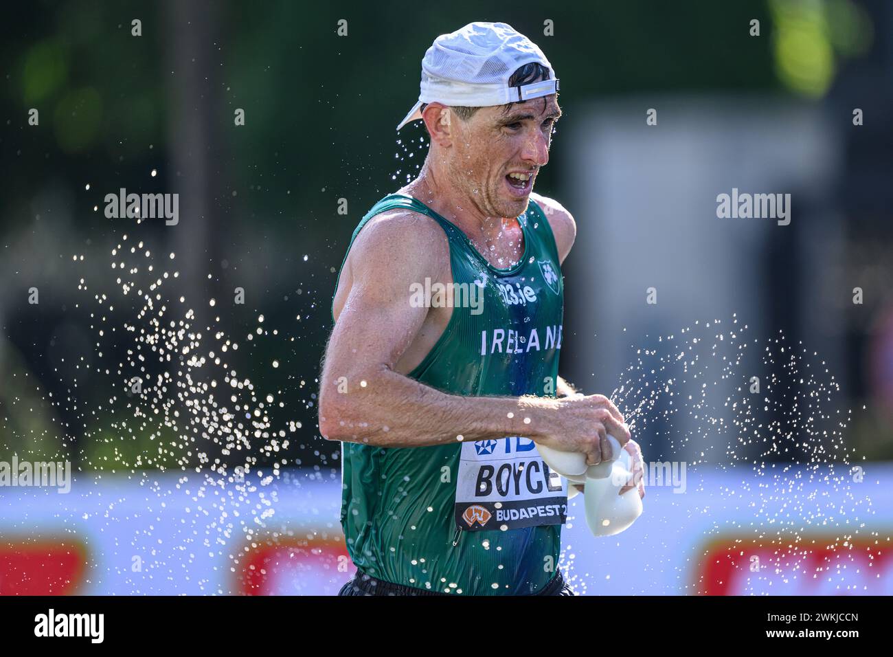 Brendan BOYCE participating in the 35 KILOMETRES RACE WALK at the World ...