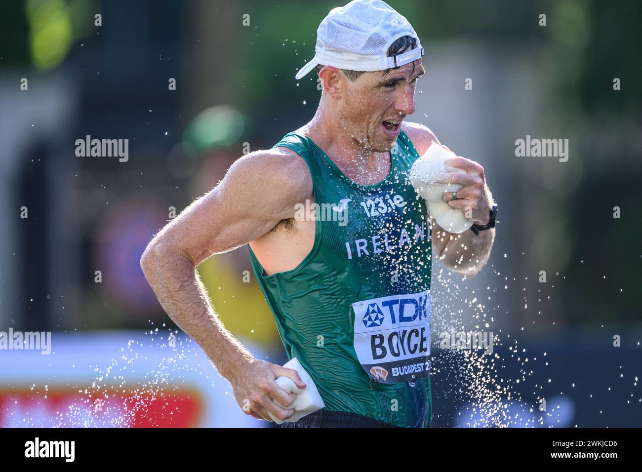 Brendan BOYCE participating in the 35 KILOMETRES RACE WALK at the World ...