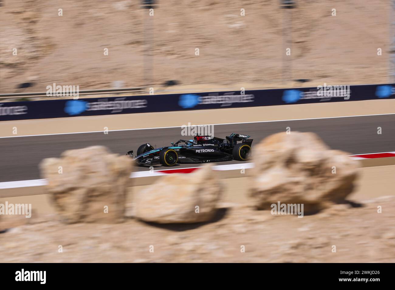 63 RUSSELL George (gbr), Mercedes AMG F1 Team W15, action during the ...