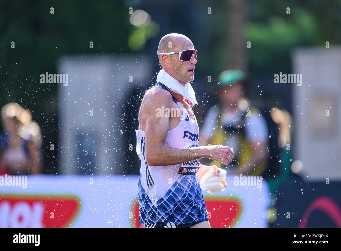 Kevin CAMPION participating in the 35 KILOMETRES RACE WALK at the World ...