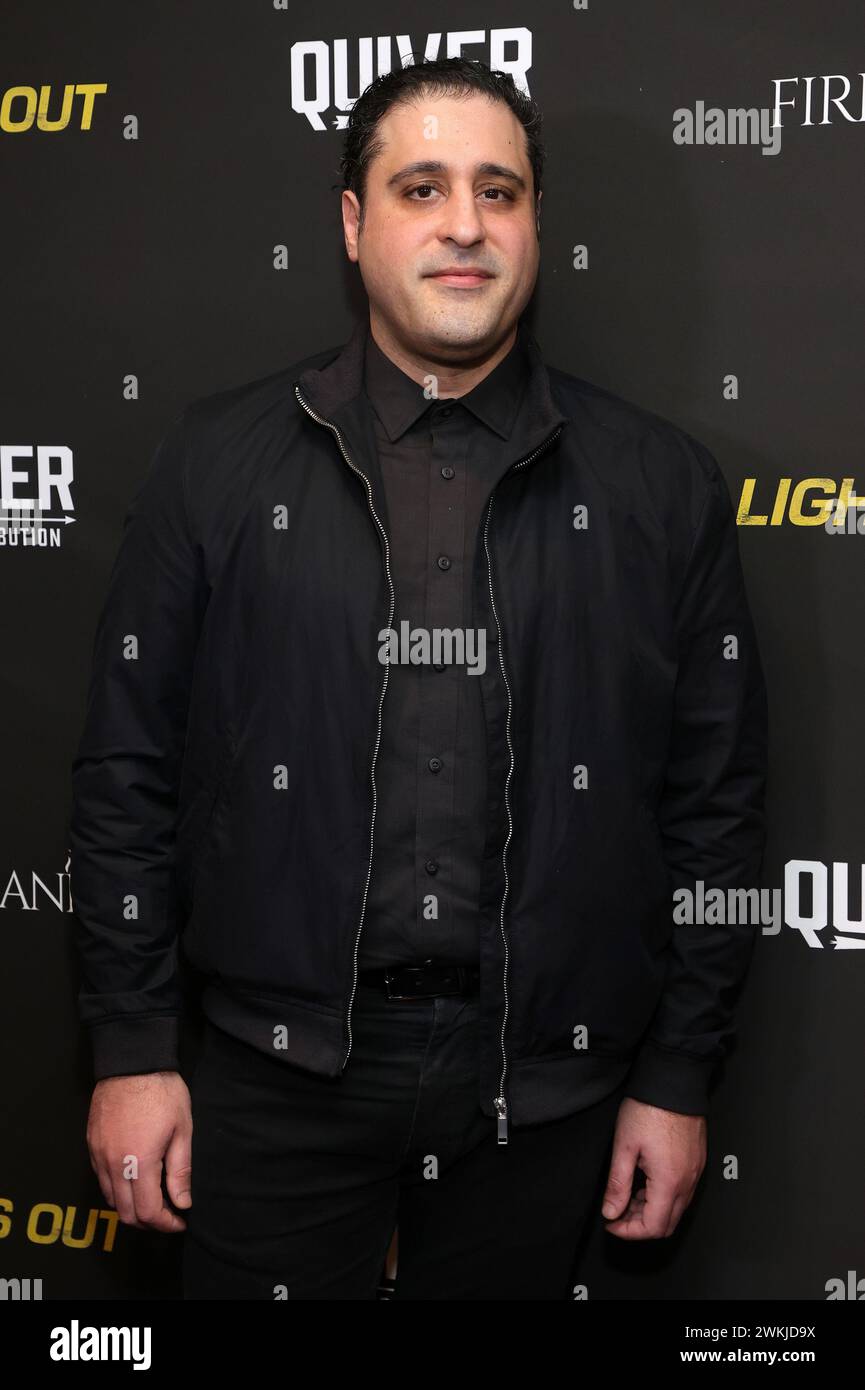 West Hollywood, Ca. 20th Feb, 2024. Omar Jon Ajluni at the Los Angeles ...