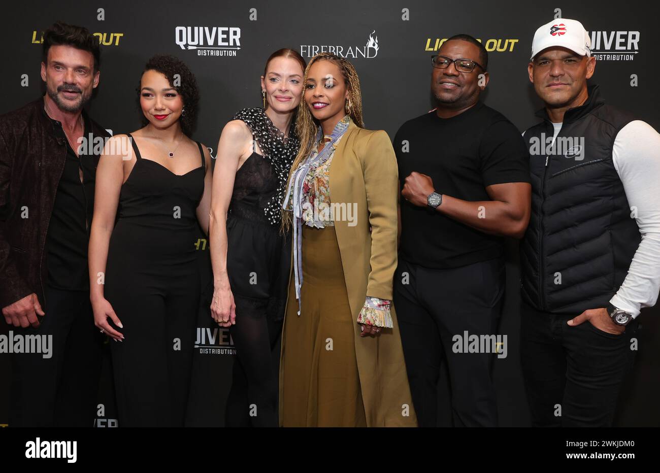 West Hollywood, Ca. 20th Feb, 2024. Frank Grillo, Jaime King, Mekhi ...